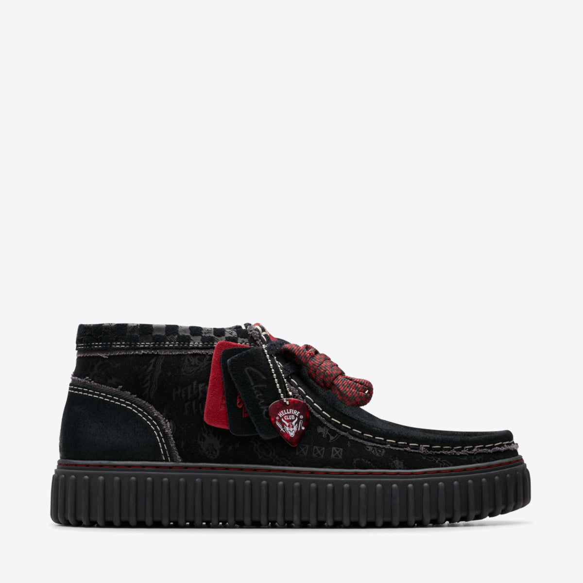 Buy CLARKS Clarks X Stranger Things Torhill Hi - Black | Online | Pat ...