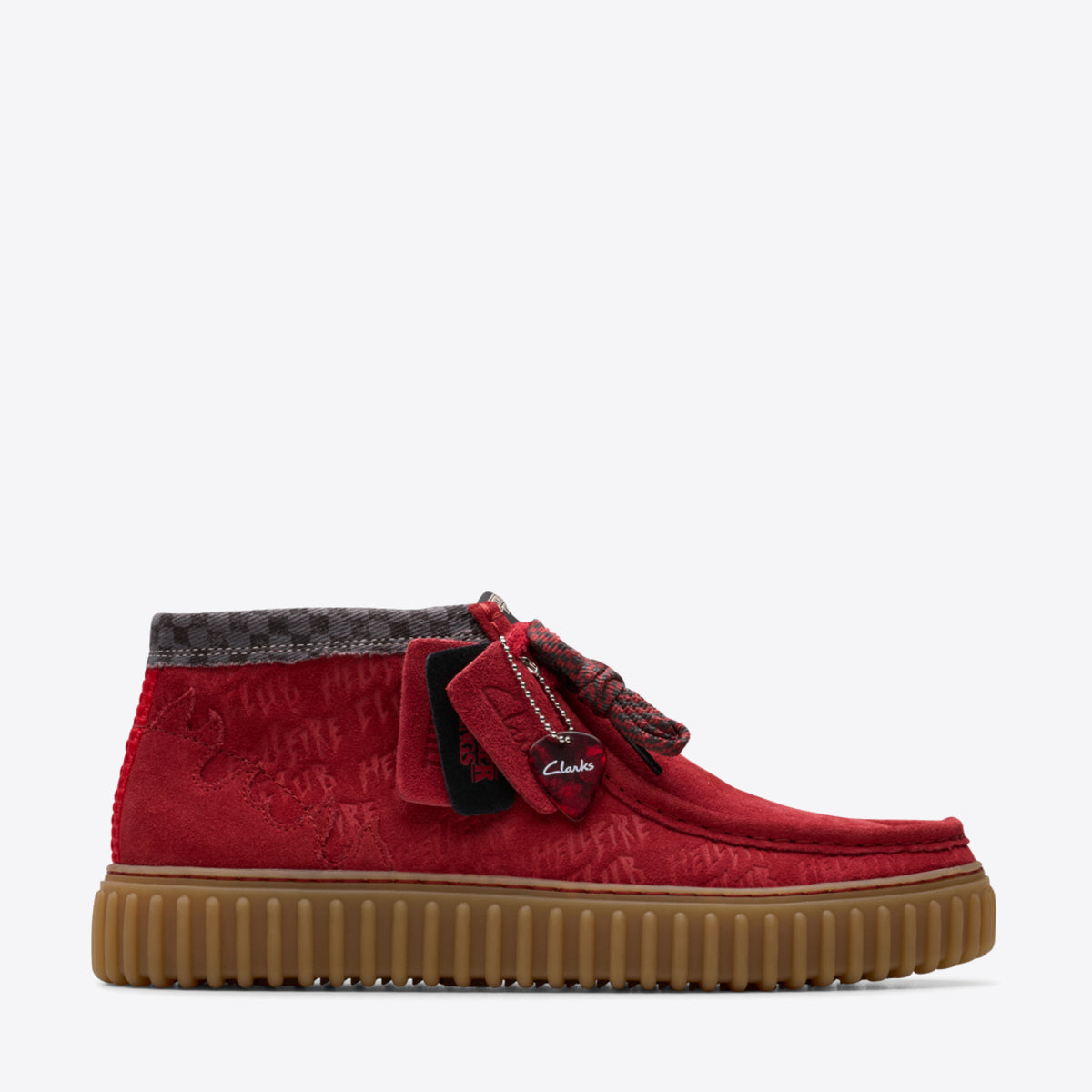 Buy CLARKS Clarks X Stranger Things Torhill Hi - Red | Online | Pat Menzies