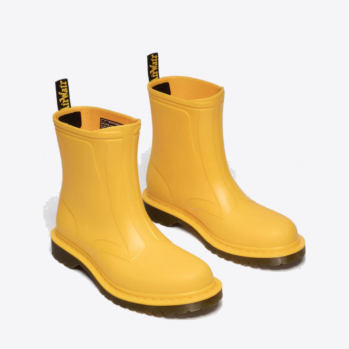 Buy DR MARTENS 1460 Sub Max Pull On PVC Rain Boot - Yellow | Online ...