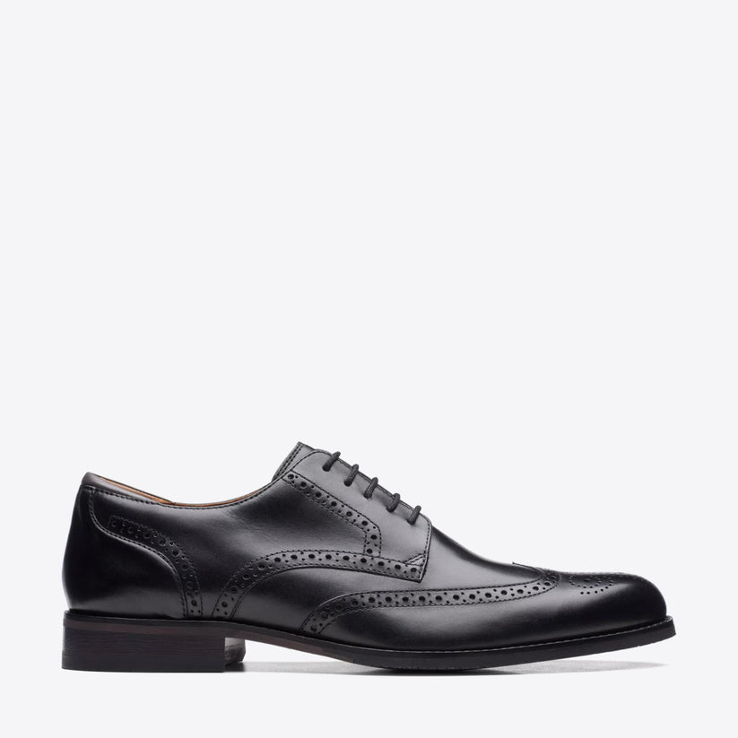 Buy CLARKS Mens Craft Arlo Limit - Black Leather | Online | Pat Menzies