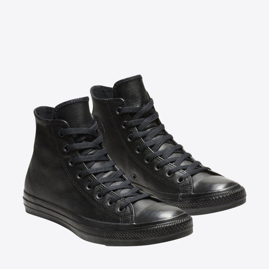 Buy CONVERSE Chuck Taylor All Star Leather High - Black Mono | Online ...